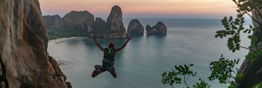 Pandemic in Paradise, Climbing and BASE jumping in Tonsai. – Tim Howell